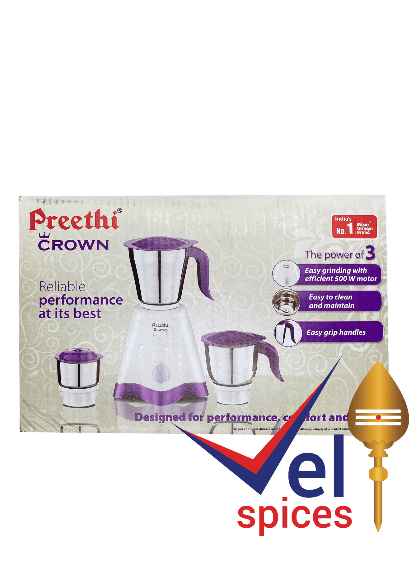 Buy Preethi Crown Heavy Duty Mixer Grinder Online Melbourne - Velspices ...