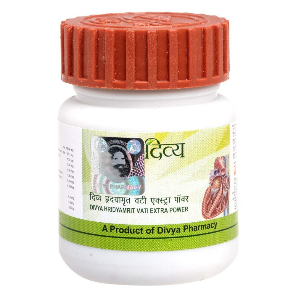 Divya Hridyamrit Vati Extra Powder 60 Tablets – Vel Spices