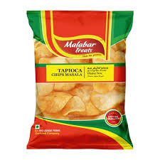 Malabar Treats Tapioca Chips Masala 150G
